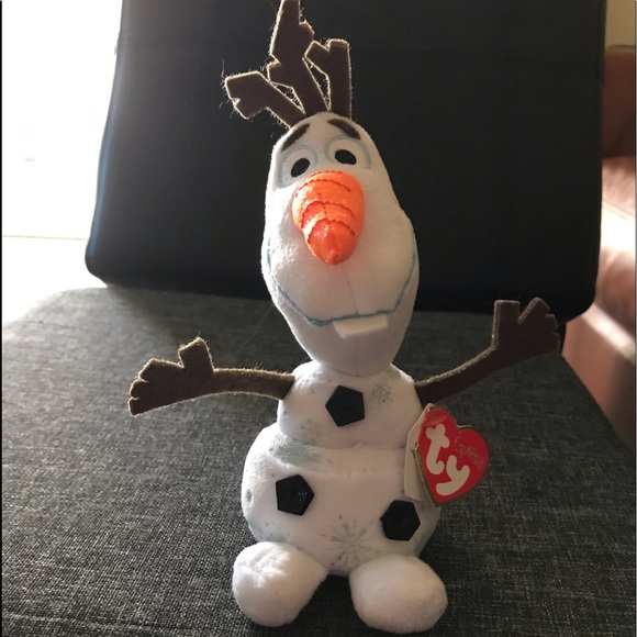 Disney | Accessories | Disney Ty Frozen Olaf Small | Poshmark